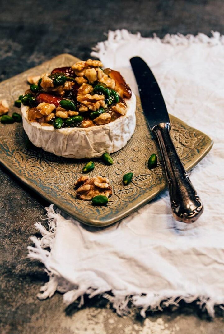 Gebackener Camembert de Normandie