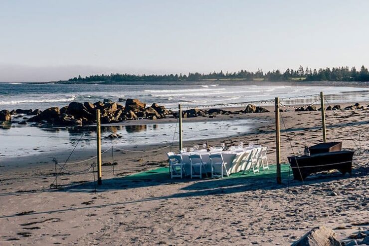 White Point Beach Resort – Nova Scotia: Das Stellar Beach Feast