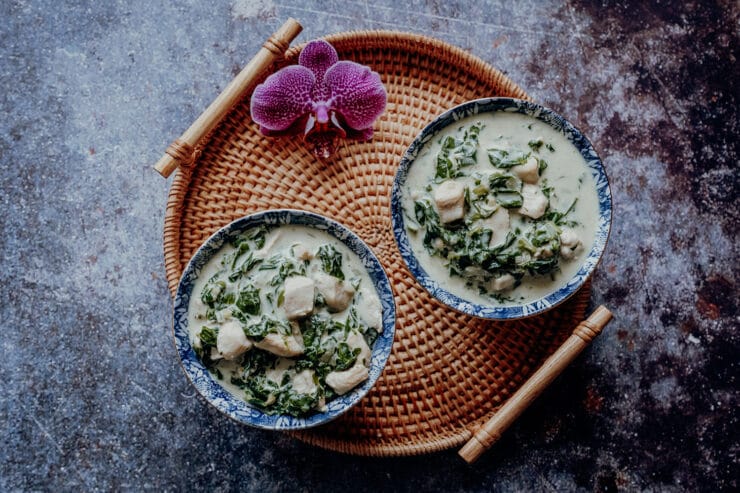 Chicken Fa fa - Tahitianisches Huhn in Kokoscreme