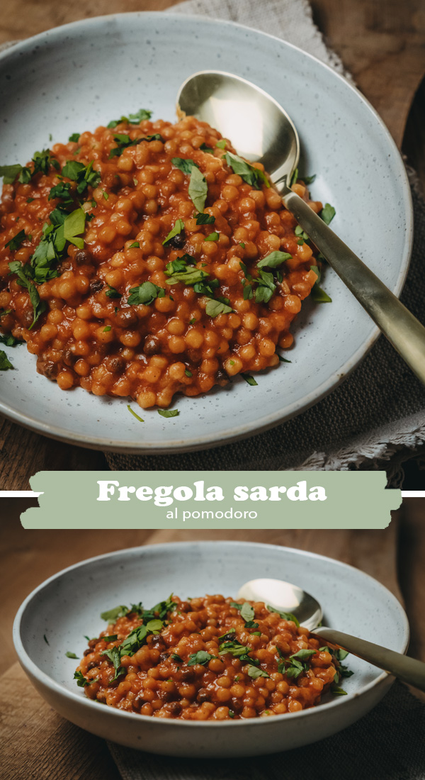 Fregola sarda al pomodoro – Rezept aus Sardinien